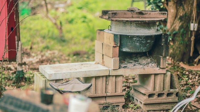 【都内から一時間】茨城県古河市の古民家。広い敷地に竹林、サツマイモ畑、蔵、母屋、離れの写真4