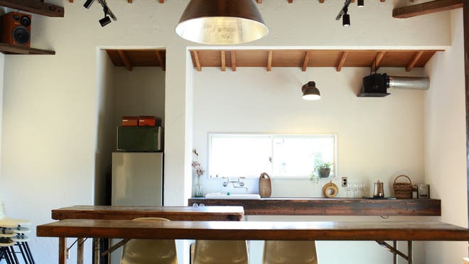 knut cafe2Fにある雑誌•CM・TV等の撮影にも適したシンプルで味のある空間のスタジオです。の写真4