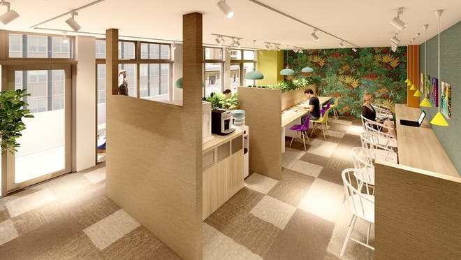 【東梅田駅徒歩3分!】1名用モニタールーム ウェブ会議/面接/オンラインレッスンにもおすすめ!の写真3