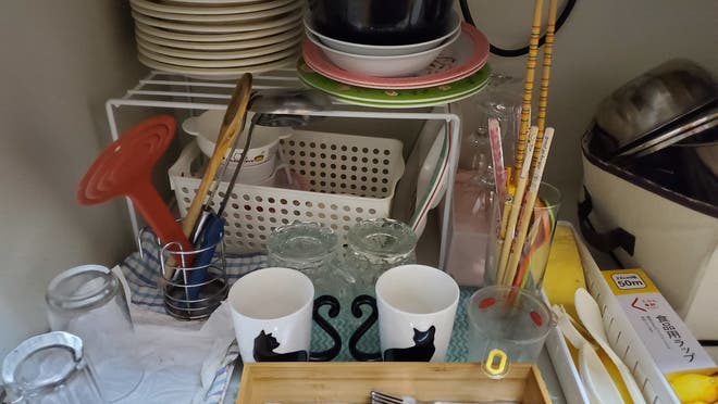 キッチン付きスペース201号室☆ソニー65型大画面TV☆お家デート☆映画☆パーティーなどの写真12