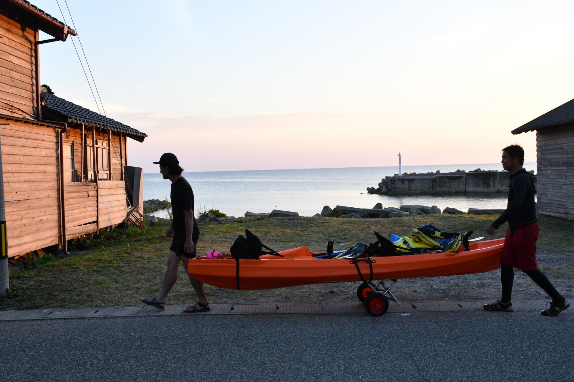 TOGISO 能登の古民家 漁村 ロケ地に【長期利用可能・キッチン等リフォーム相談可能】赤崎の町並みの写真25