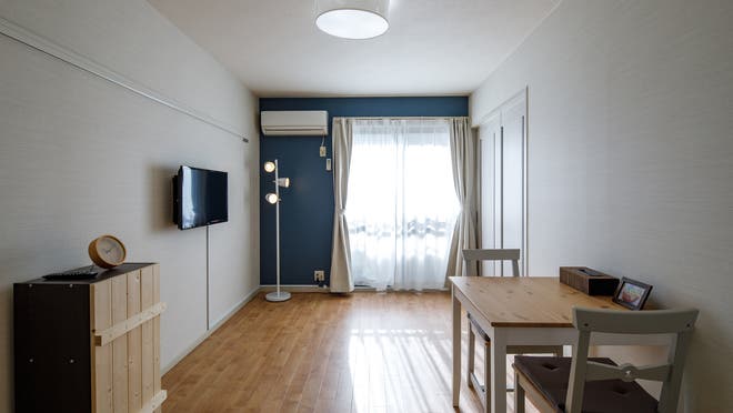 【山科駅徒歩約5分】キッチン付のアパートのレンタルスペース☆女子会、誕生日会、会議利用、テレワークスペースにの写真1