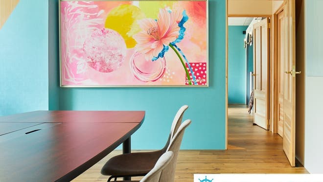 ✨Zoom会議・撮影に人気✨【除菌会議室フルールJR田町】非日常感なマリンテイスト空間!撮影・テレワーク等にどうぞの写真2