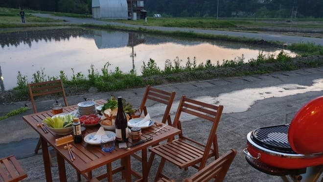 【KOMEHOME】囲炉裏のある古民家 畑や田んぼもに囲まれてBBQ ワーケーションやリモートワークも利用もOKの写真13