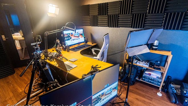 【機材付き】Youtubeなど動画撮影・編集に最適なスタジオの写真4