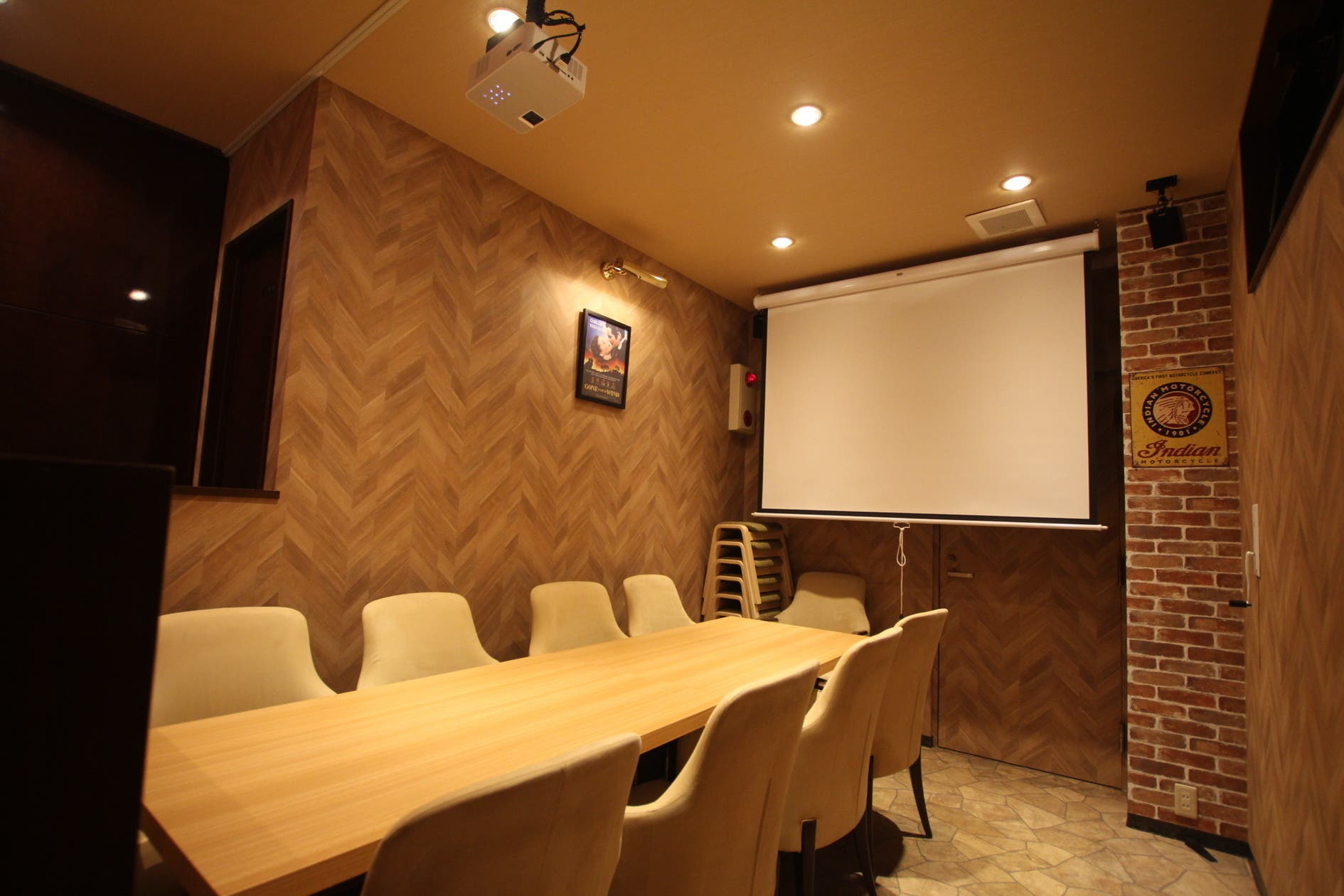 好評！本格設備のカウンターキッチン・プロジェクター付きスペース！飲み会・歓送迎会・パーティなどに！の写真6