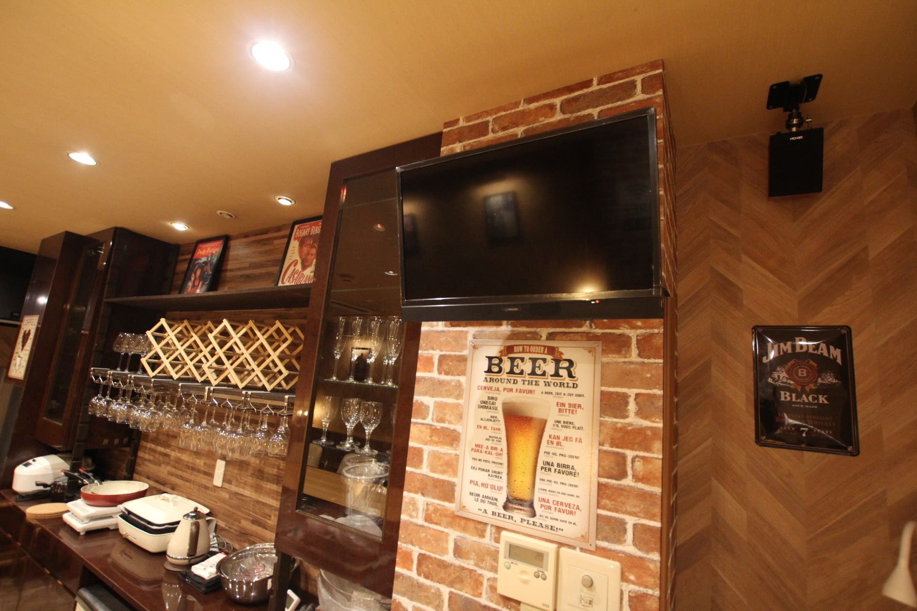 好評！本格設備のカウンターキッチン・プロジェクター付きスペース！飲み会・歓送迎会・パーティなどに！の写真7