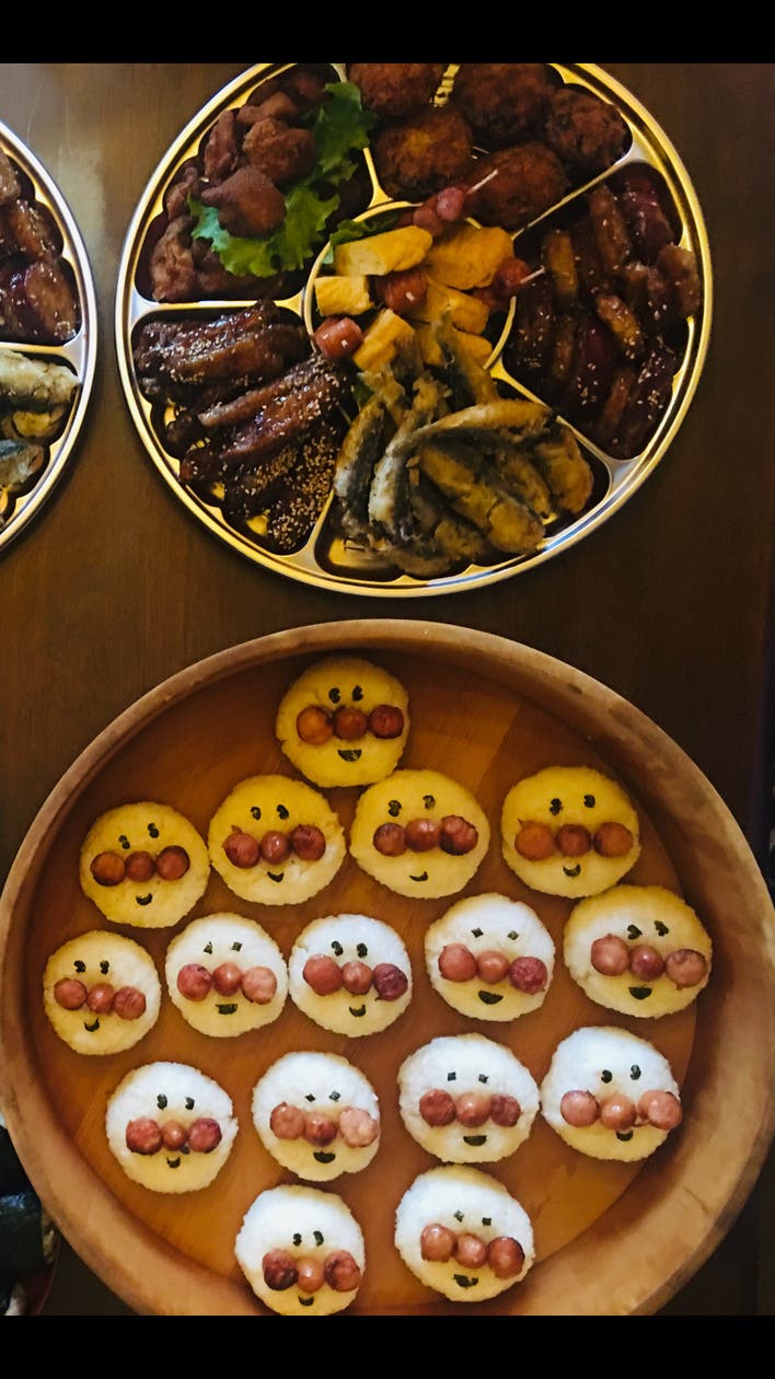 アンパンマンのパーティ料理の画像1