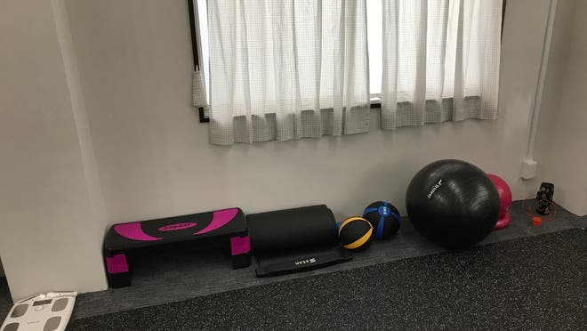 《堺市中百舌鳥の完全プライベート個室ジム》パワーラック、各種チューブ、プレート112.5kgまでの写真3