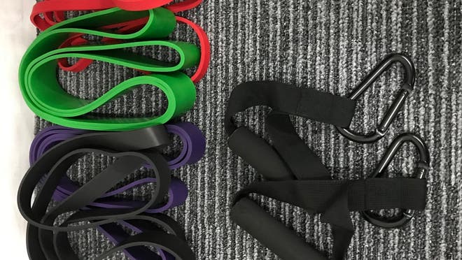 《堺市中百舌鳥の完全プライベート個室ジム》パワーラック、各種チューブ、プレート112.5kgまでの写真8