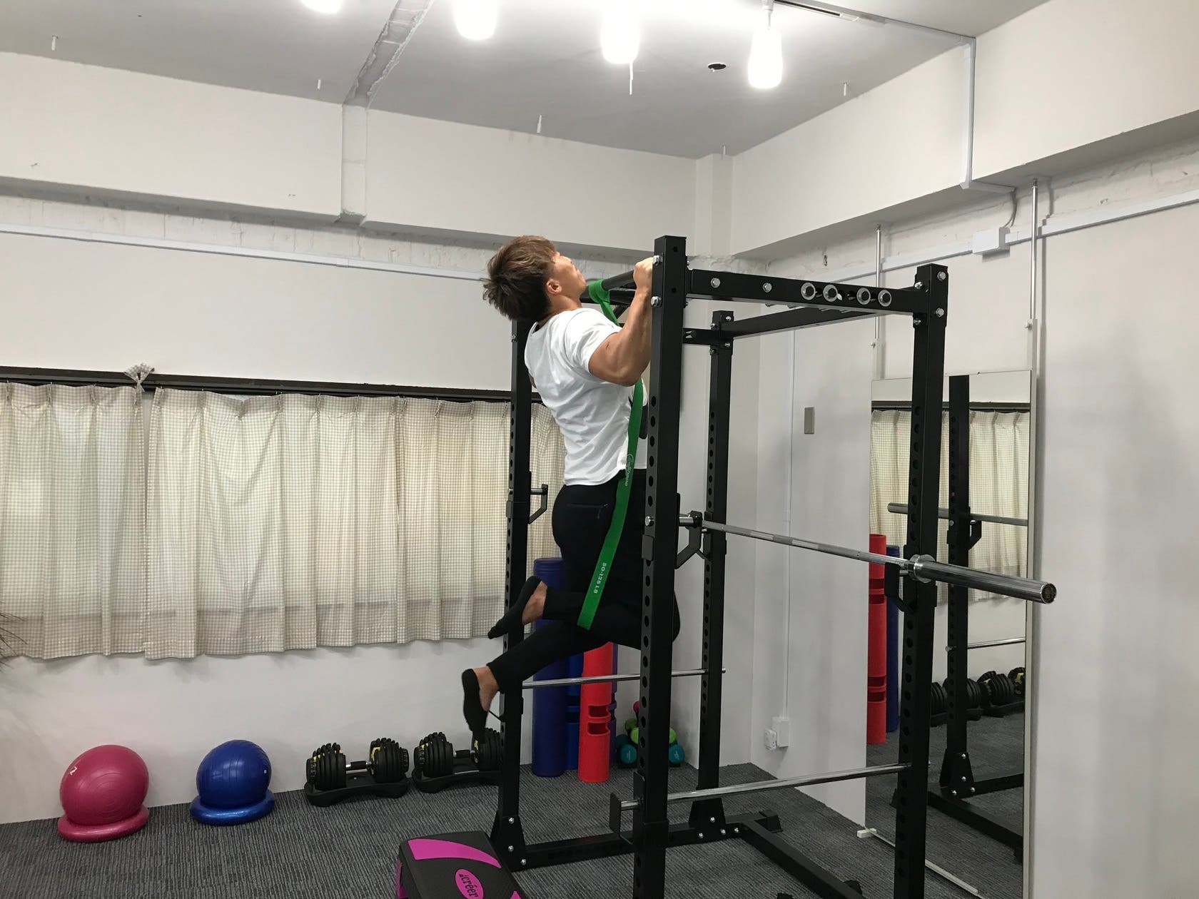 《堺市中百舌鳥の完全プライベート個室ジム》パワーラック、各種チューブ、プレート112.5ｋｇまでの写真9