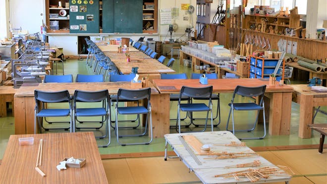 かつての学校がスペース!どこか懐かしい空間と施設周りの大自然!の写真1