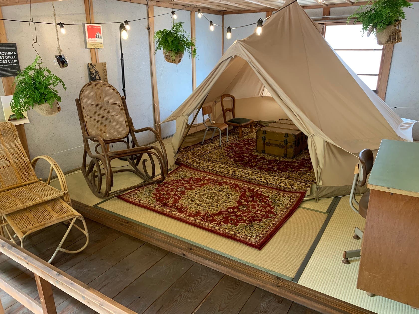 古民家一棟貸切。川の流れる音アンティークな空気一歩入れば異空間。書籍の中で廣島から広島へ歴史の旅へ10名様までの写真28