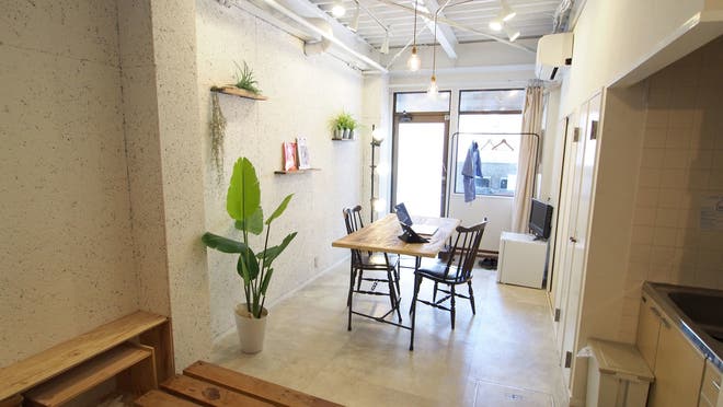 【中崎町徒歩3分 GHON 101】路面に面したワンルーム貸切。展示会、撮影、女子会に!の写真3