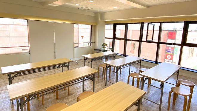 【4F】★駅前・24h利用可★1時間1000円/ダンスができるスタジオ/移動式スポーツ鏡×6/使い途は様々★の写真6