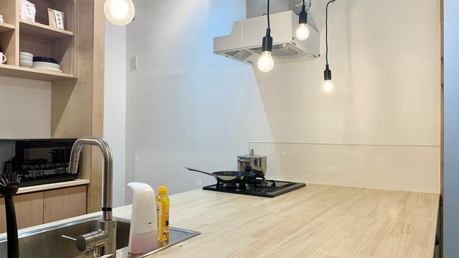 【空堀・上本町】広々キッチンのフルリノベ空間/演奏会・パーティー・撮影会・セミナーなどに!の写真5