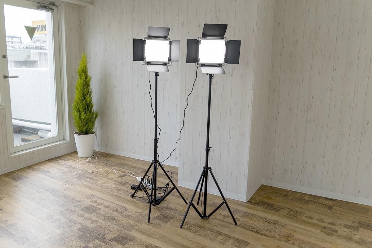 撮影ライト(2個)の画像1