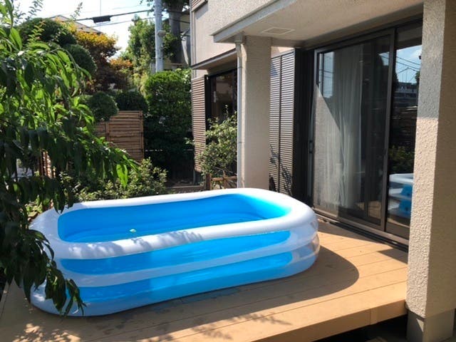 プライベート プールで遊ぼう‼️都会避暑地南向き高台の広いリビング付きのガーデンで❗️の写真5