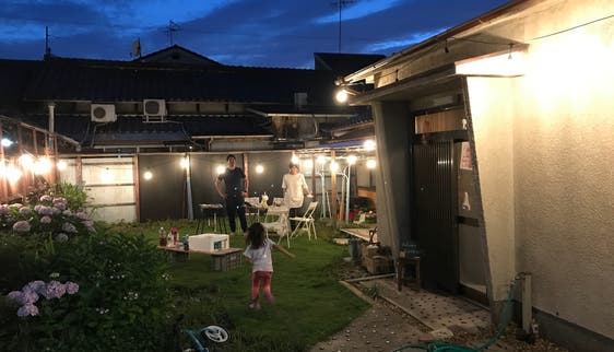 柏原駅5分【Bed&Bicycle】プライベートBBQ/新年会/女子会/合宿/たこ焼きパーティ/発表会/撮影/スタッフ常駐の写真1