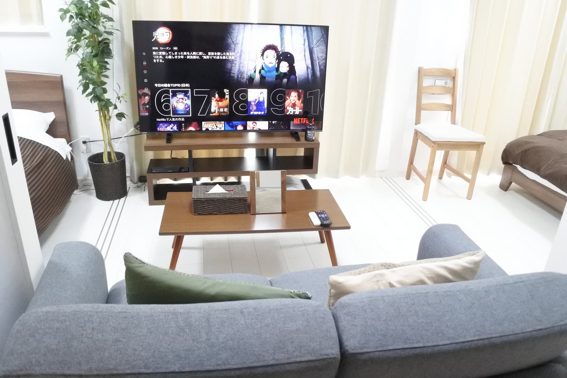 【名島駅より徒歩１分】(702)名島 ＳＮＳ映え抜群のお部屋でゆっくり✨大型有機ELTVで映像鑑賞📺撮影・女子会・誕生日会にも📸の写真11