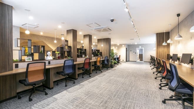 【仙台駅徒歩5分】打合せやWEB会議に使える✨8名用会議室 #Wi-Fi #電源 #モニター#ホワイトボード #フリードリンクの写真2