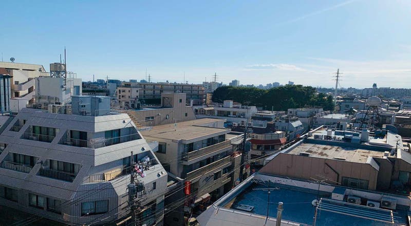 《高円寺駅徒歩3分》絶景。貸切屋上！撮影&取材にお使い下さい！