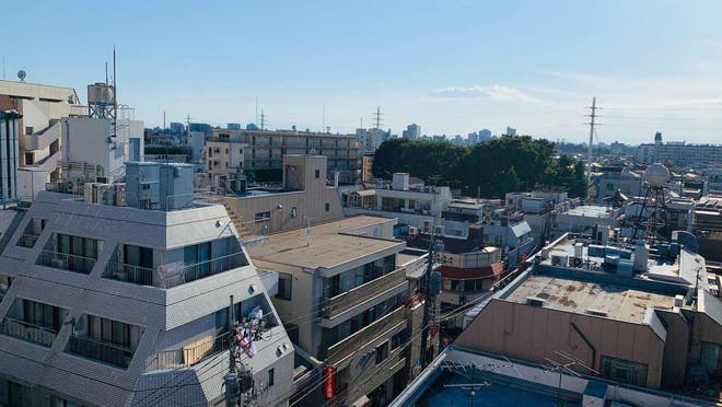 《高円寺駅徒歩3分》絶景。貸切屋上!撮影&取材にお使い下さい!の写真1