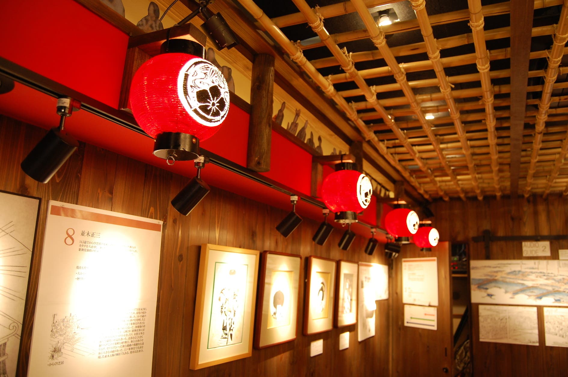 江戸時代の道頓堀の芝居小屋を小さく再現した歴史ミュージアムの写真3