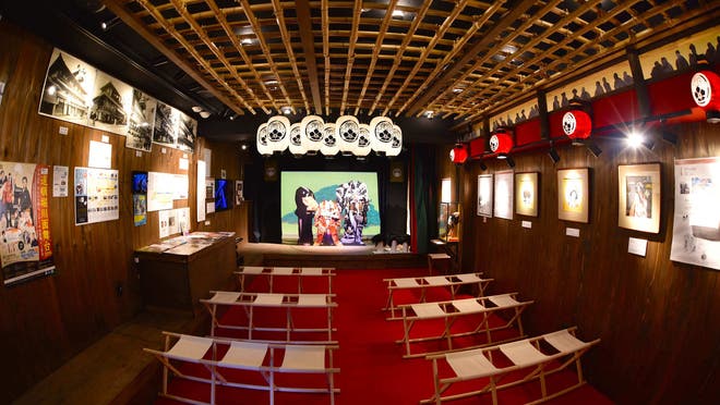 江戸時代の道頓堀の芝居小屋を小さく再現した歴史ミュージアムの写真1