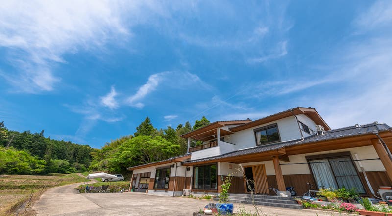 自然に囲まれてのんびり過ごせる憩いの場所