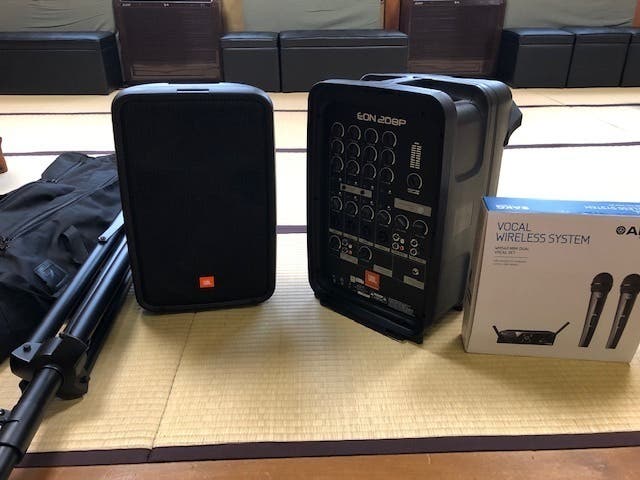 PAセット　マイク・音響設備の画像1