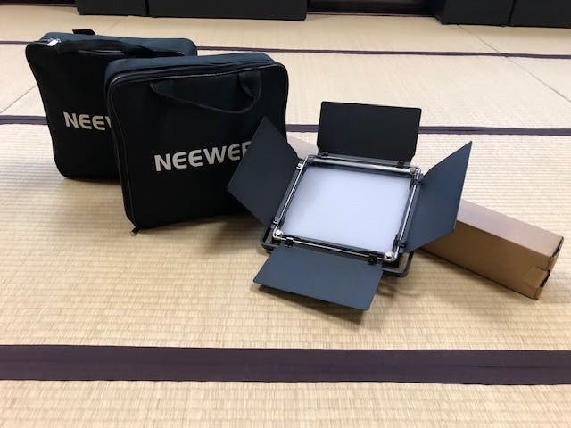 LEDビデオライト　２台セットの画像1