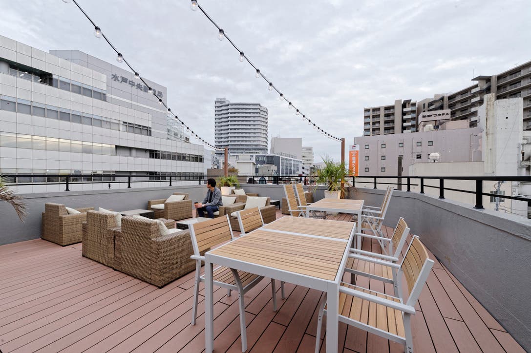 開放的なルーフトップスペース！飲み会・誕生日会・撮影・会議利用などに！の写真5