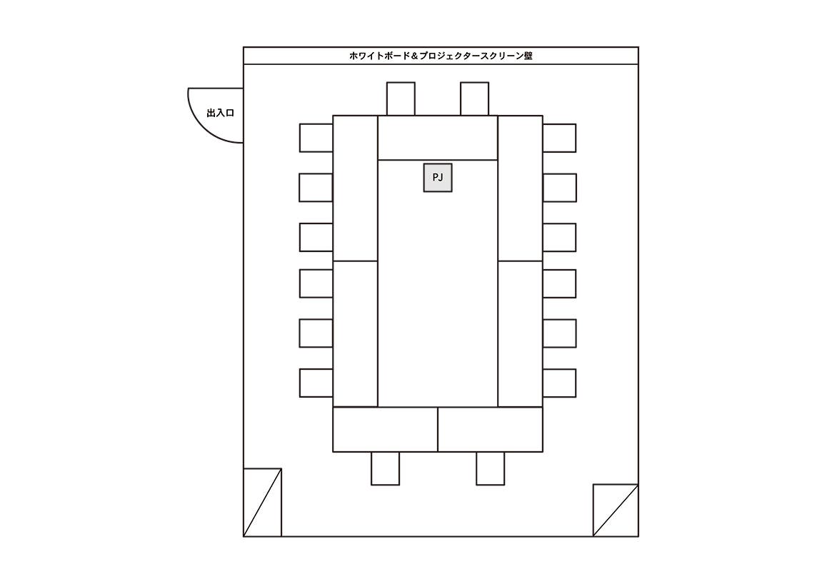 ［pack03］最大16名様までご利用可能なスペース。オンラインミーティングやテレワークにも最適です。の写真11