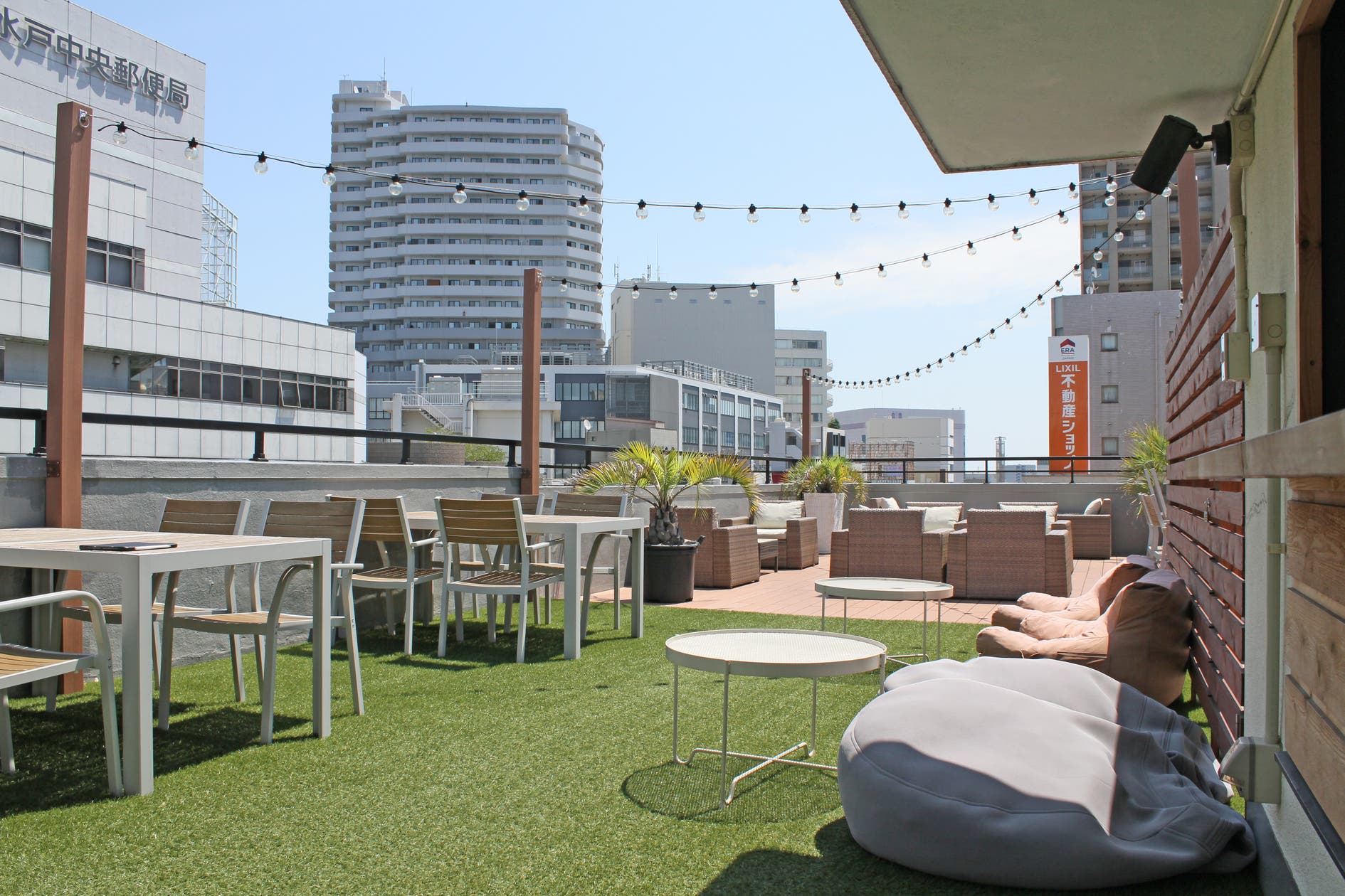 開放的なルーフトップスペース！飲み会・誕生日会・撮影・会議利用などに！の写真6