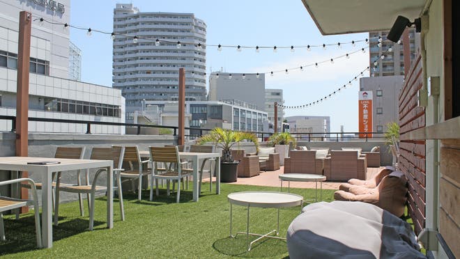 開放的なルーフトップスペース!飲み会・誕生日会・撮影・会議利用などに!の写真6