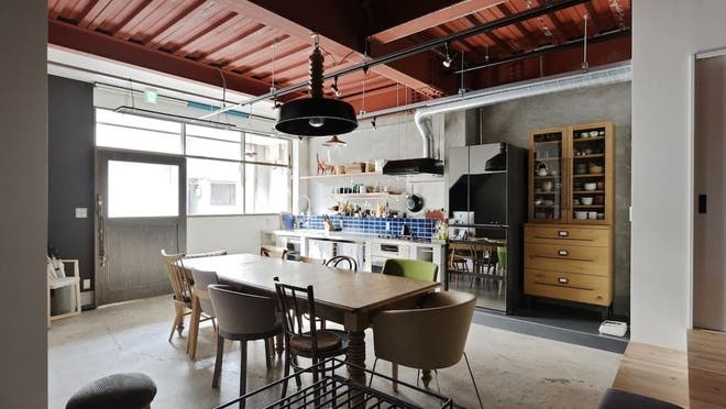 開放的でインダストリアルな雰囲気のスペースの写真6