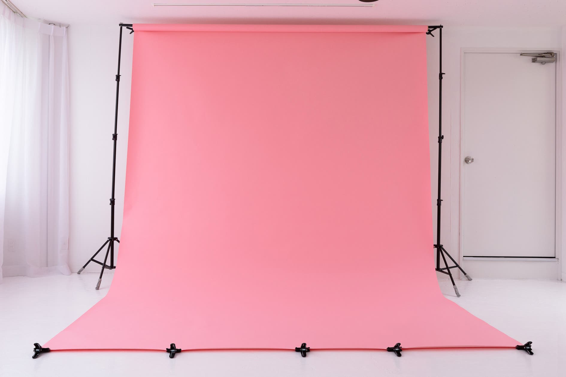 背景紙（コーラルピンク）2.7ⅿ幅の画像1