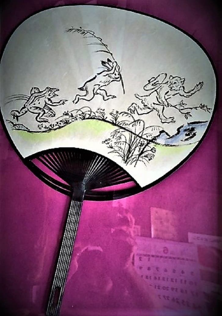 1時間半のワークショップ：ミニドールハウス・墨絵・うちわや扇子・粘土の和菓子・ケーキ制作と坪庭で作品撮影。予約リクエストの写真21