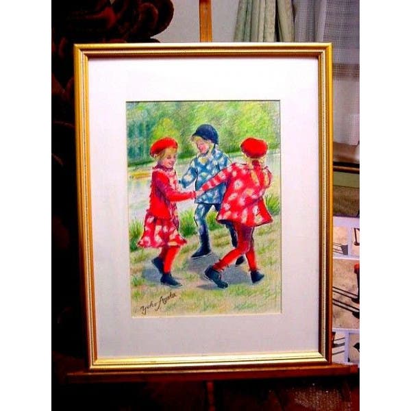 1時間半のワークショップ：ミニドールハウス・墨絵・うちわや扇子・粘土の和菓子・ケーキ制作と坪庭で作品撮影。予約リクエストの写真29