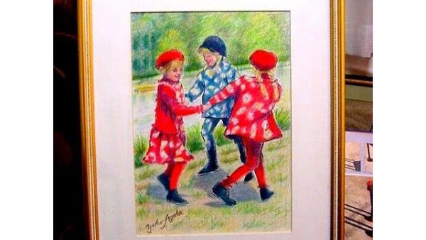 1時間半のワークショップ:ミニドールハウス・墨絵・うちわや扇子・粘土の和菓子・ケーキ制作と坪庭で作品撮影。予約リクエストの写真29