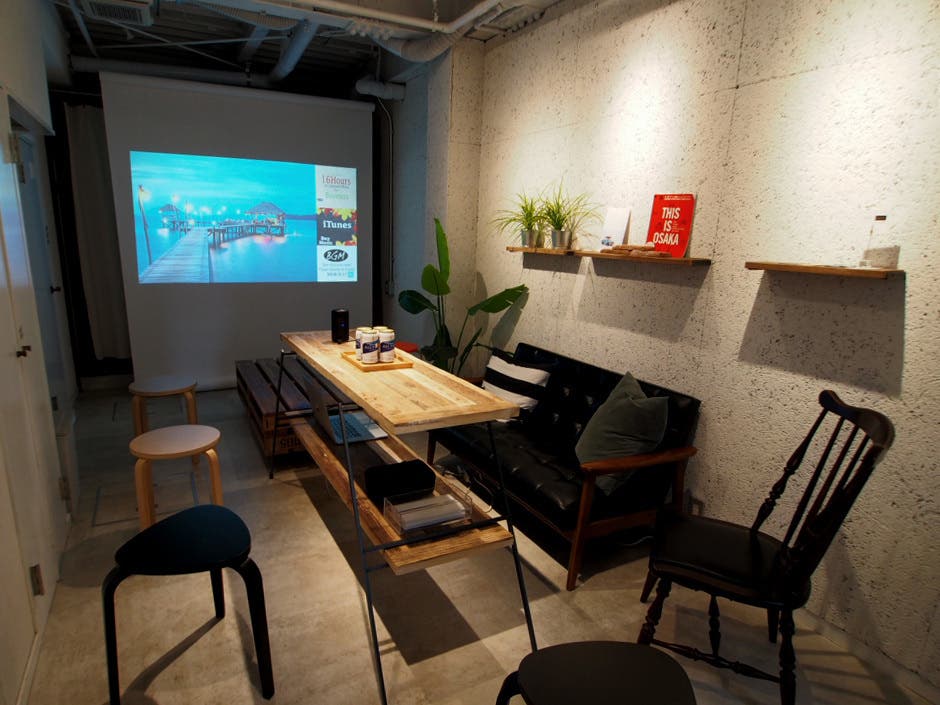 【中崎町徒歩3分 GHON 101】路面に面したワンルーム貸切。展示会、撮影、女子会に！の写真7