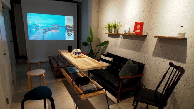 【中崎町徒歩3分 GHON 101】路面に面したワンルーム貸切。展示会、撮影、女子会に!の写真7