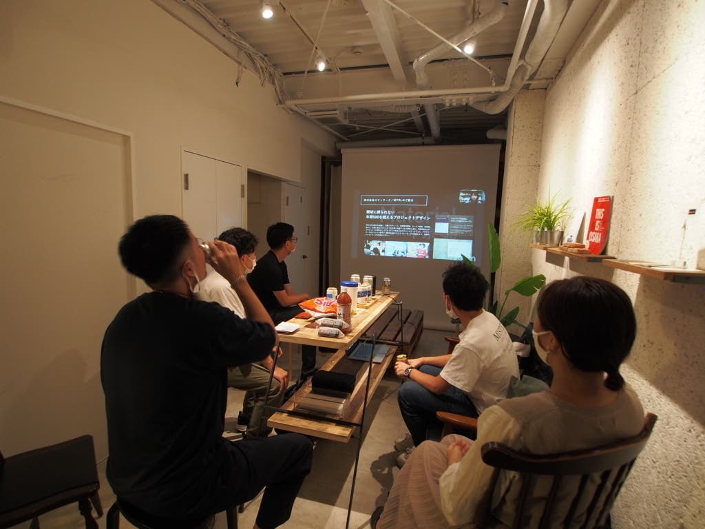 【中崎町徒歩3分 GHON 101】路面に面したワンルーム貸切。展示会、撮影、女子会に！の写真8