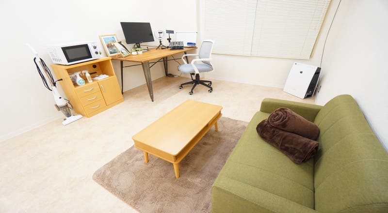 ＜緑ワークスペース新大阪駅＞光回線Wi-Fi📶モニター🖥リングライト無料！テレワーク/Web会議,面接/作業場所