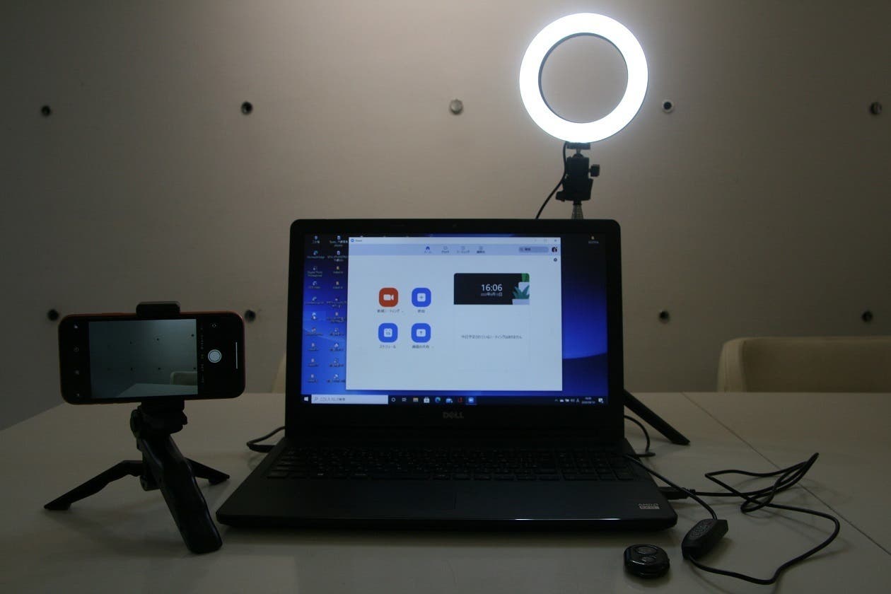 LEDリング型照明セット（FOSITAN/6インチ）の画像1