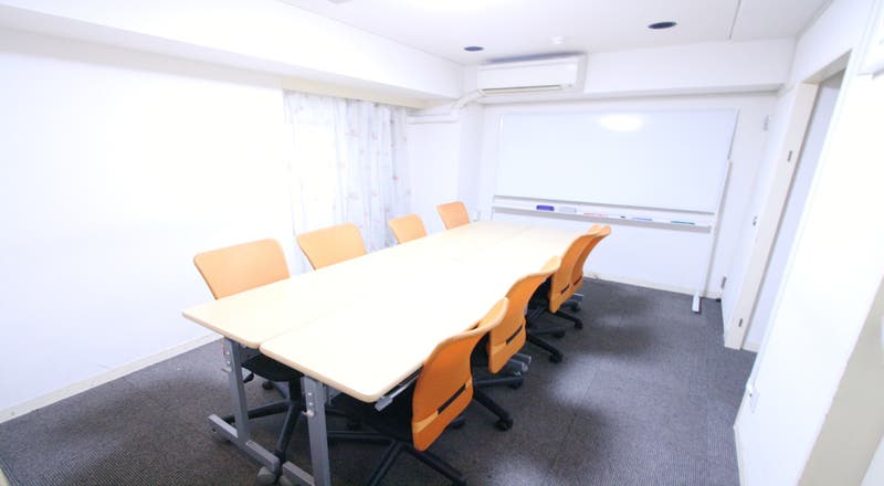 【渋谷駅徒歩5分！タワレコ横のビル！最安！】個室会議向け！プロジェクター・WiFi無料！換気可能！ふれあい貸し会議室 渋谷A
