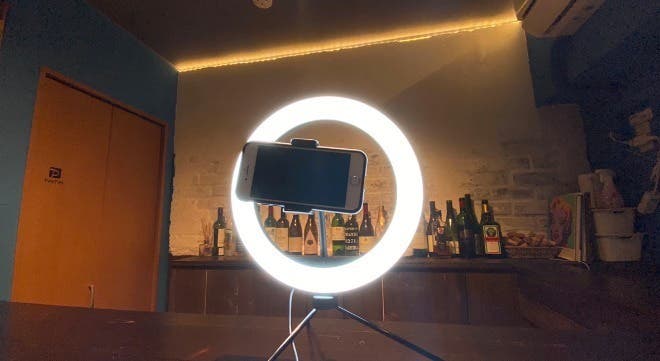 ⑰💡撮影用リングライトの画像1