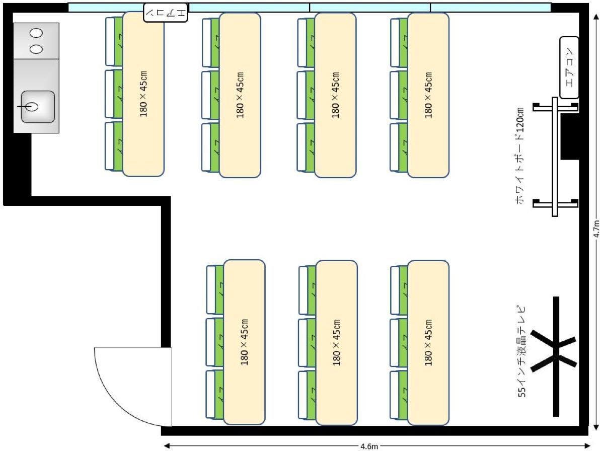 ★ComfortSpace秋葉原Ⅲ★秋葉原駅4分最大21名 無料Wifi・プロジェクター・55型モニター【KMG】の写真20