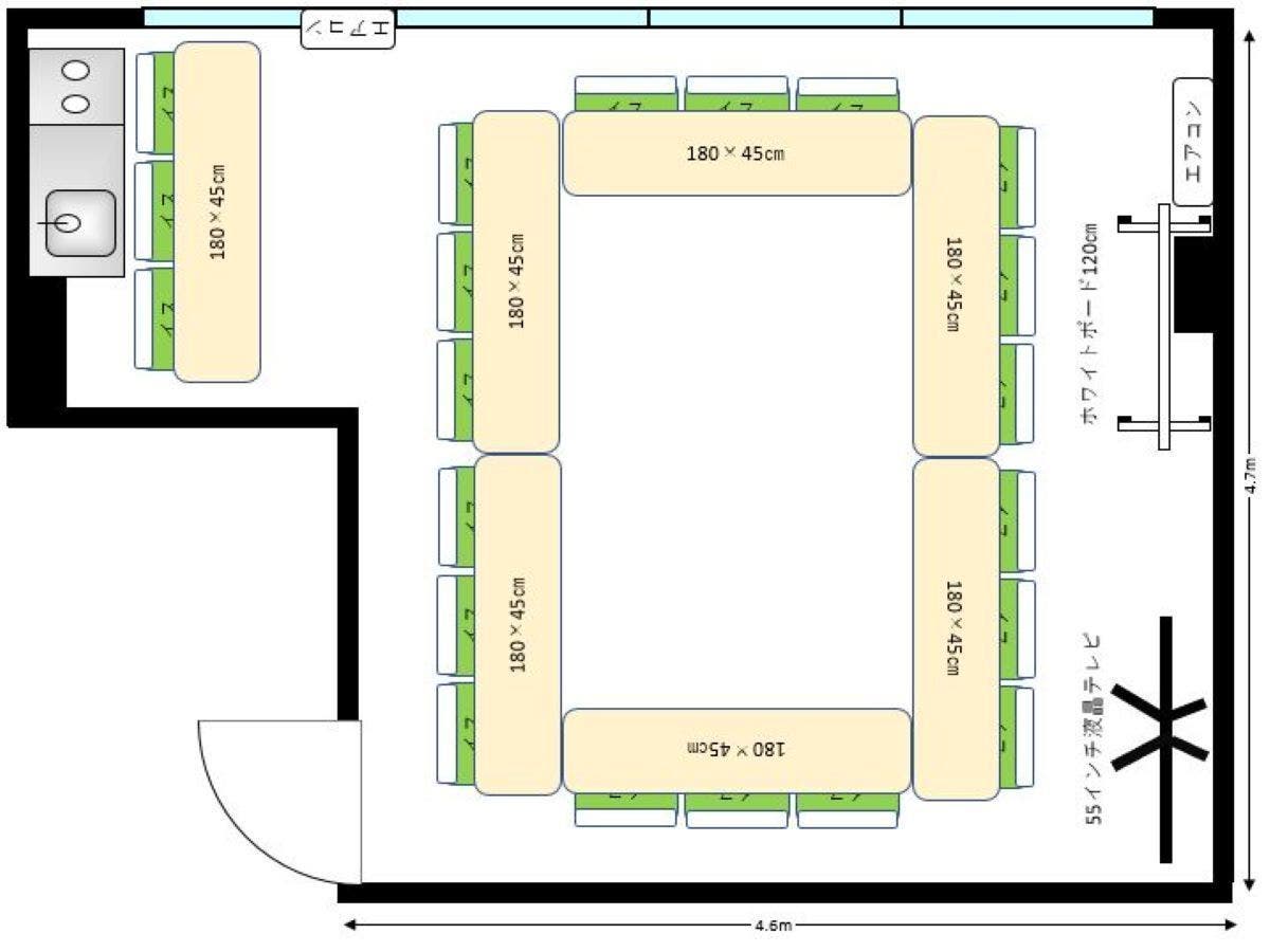 ★ComfortSpace秋葉原Ⅲ★秋葉原駅4分最大21名 無料Wifi・プロジェクター・55型モニター【KMG】の写真22